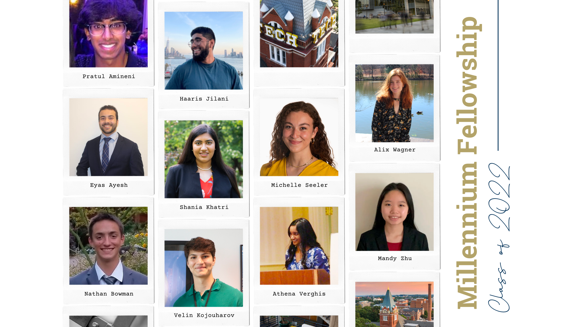 10 Georgia Tech Students Selected for 2022 Millennium Fellowship ...