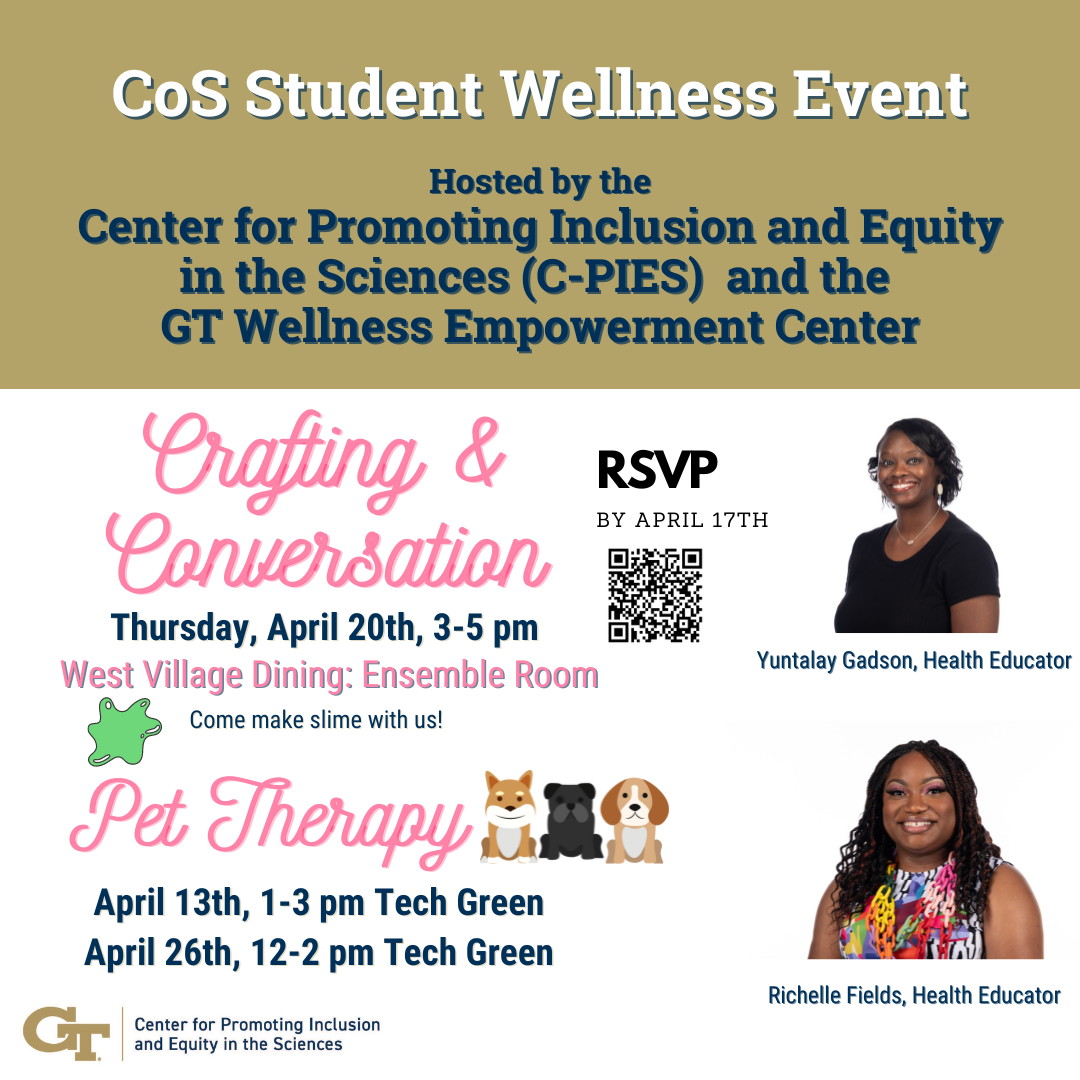 C-PIES: College of Sciences Student Wellness Event | School of ...
